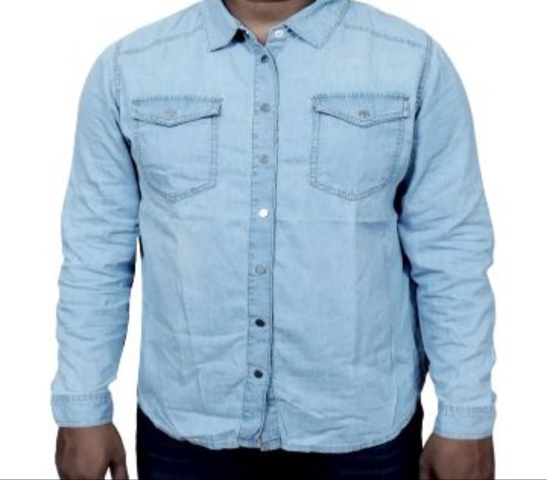 Man's Denim Full Sleeve Shirt